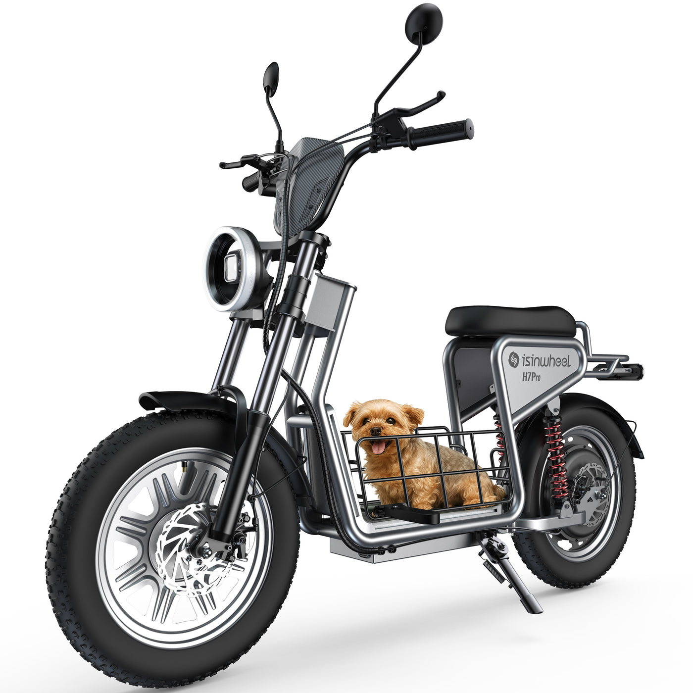 isinwheel H7Pro 1200W High-End Commuting Electric Scooter with Seat – iSinwheel Official Store