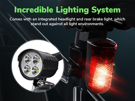 isinwheel | isinwheel M10 500W Electric Commuter Bike