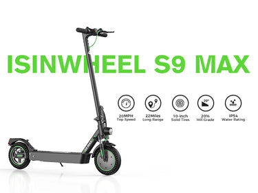 isinwheel | iSinwheel S9Max 500W Upgraded Electric Scooter