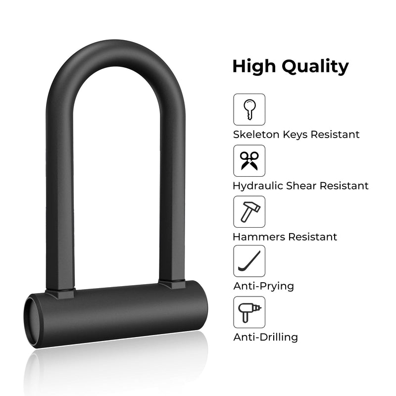 U Lock - Heavy Duty Security Scooter Lock for Electric Scooter ...